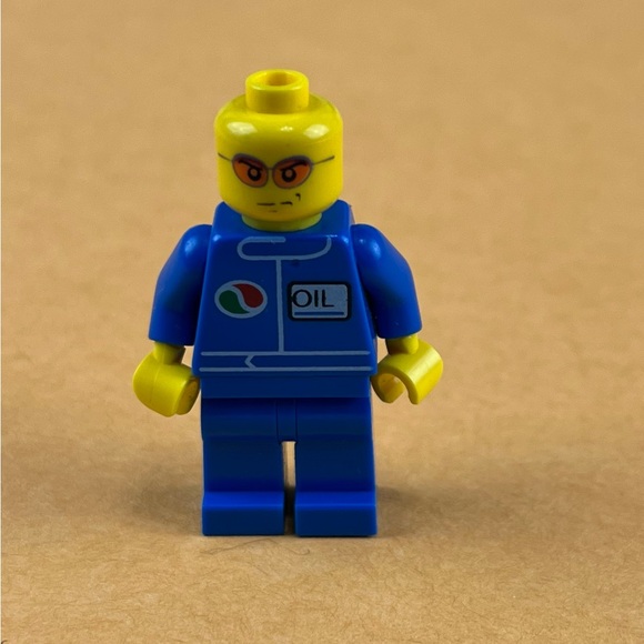 Lego | Toys | Lego Octan Oil Mechanic Minifigure City Offroad Dirt Bike ...